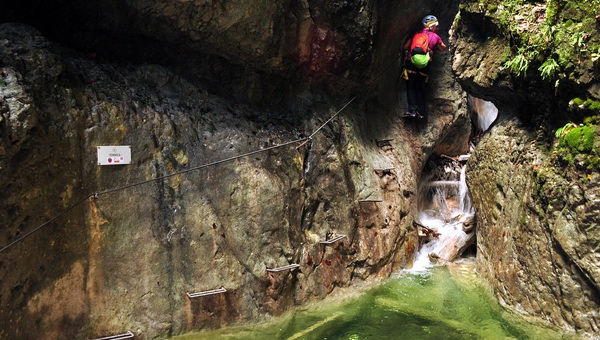 Velky Kysel-Szlovák paradicsom via ferrata túra